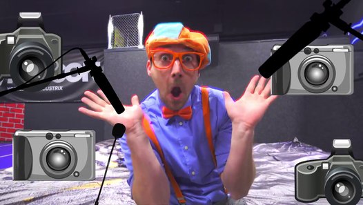 Jumping Animals for Kids by Blippi - Learn at an Indoor Trampoline Park ...