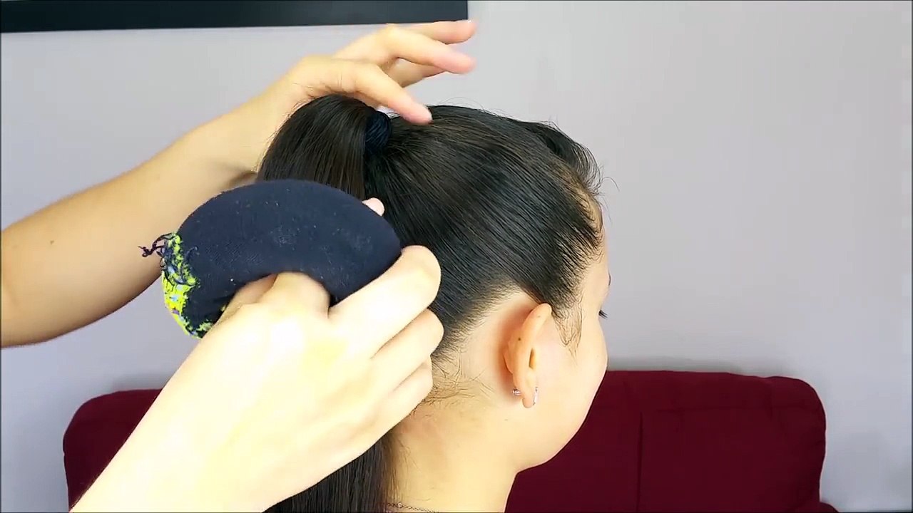 Clasica Dona / Chongo (2 Opciones) - Donut Bun | Peinados Faciles y ...