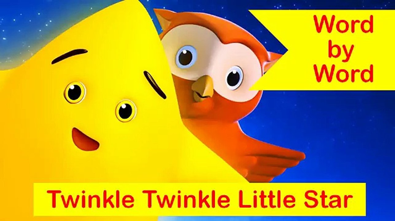 Twinkle Twinkle Little Star, Word by Word, Super Simple Song - video ...