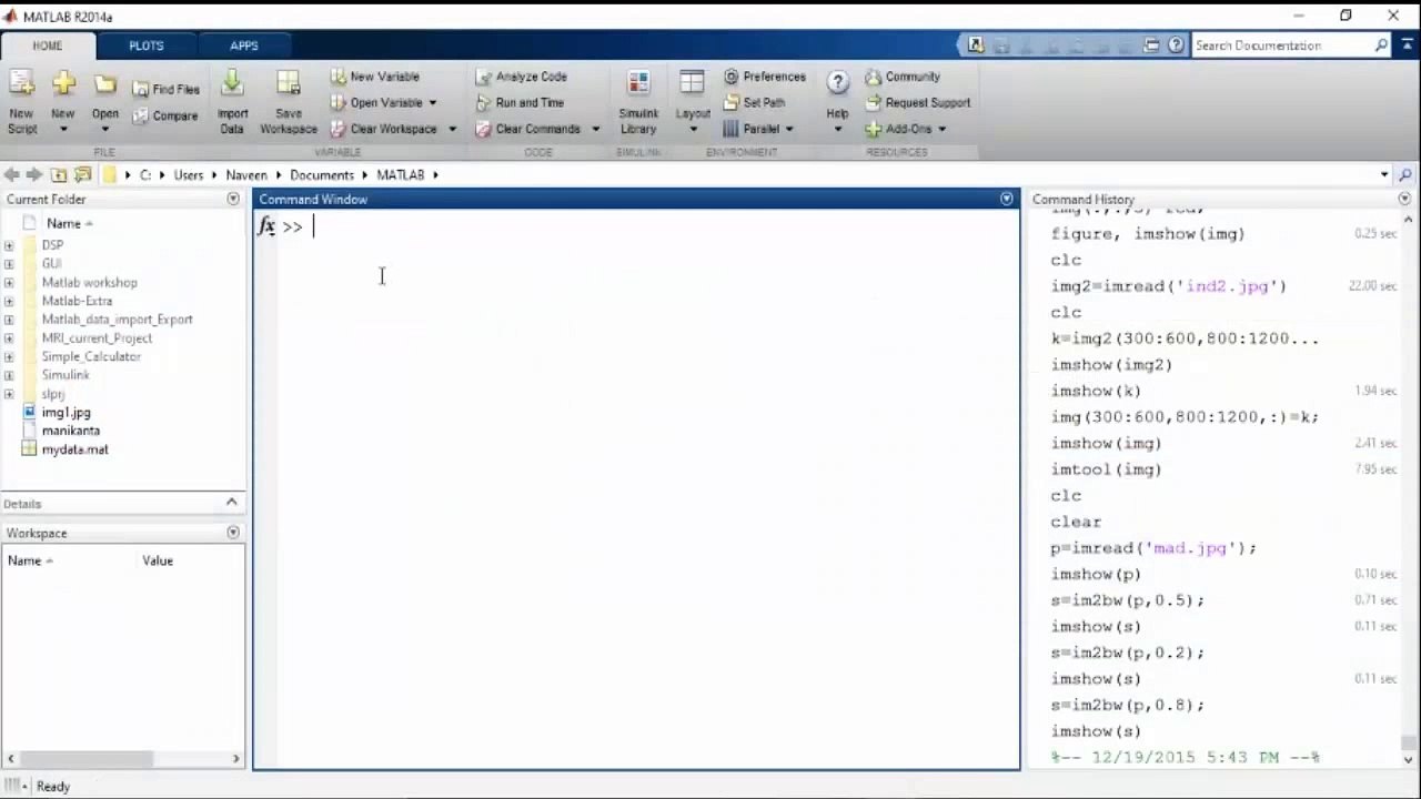 Using Command Window In MatLab Training Video Video Dailymotion