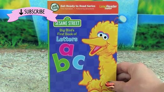 Learn ABC Alphabet with Sesame Street Big Birds First Book Of Letters ...