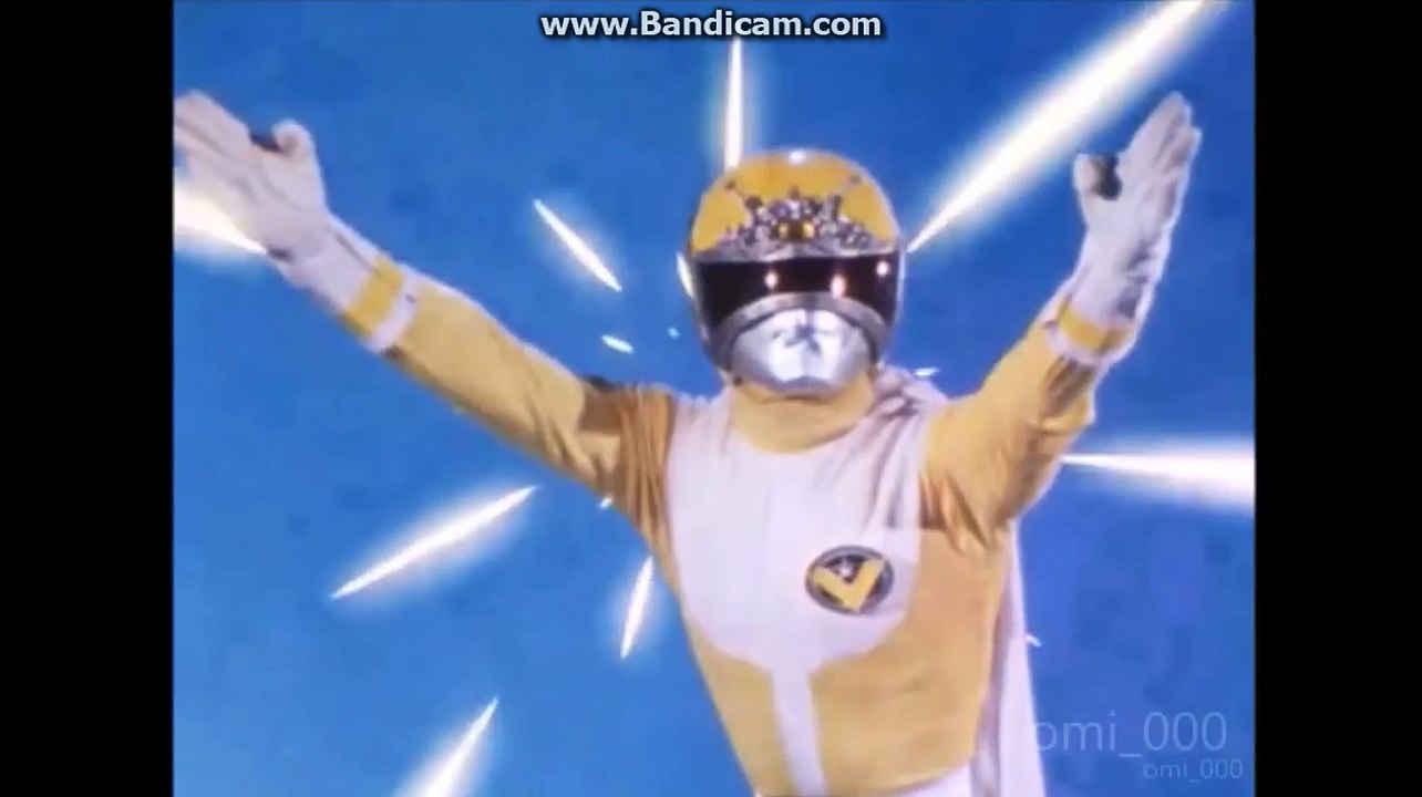All Yellow Ranger Super Sentai & Power Rangers Morph (Goranger-Jetman ...