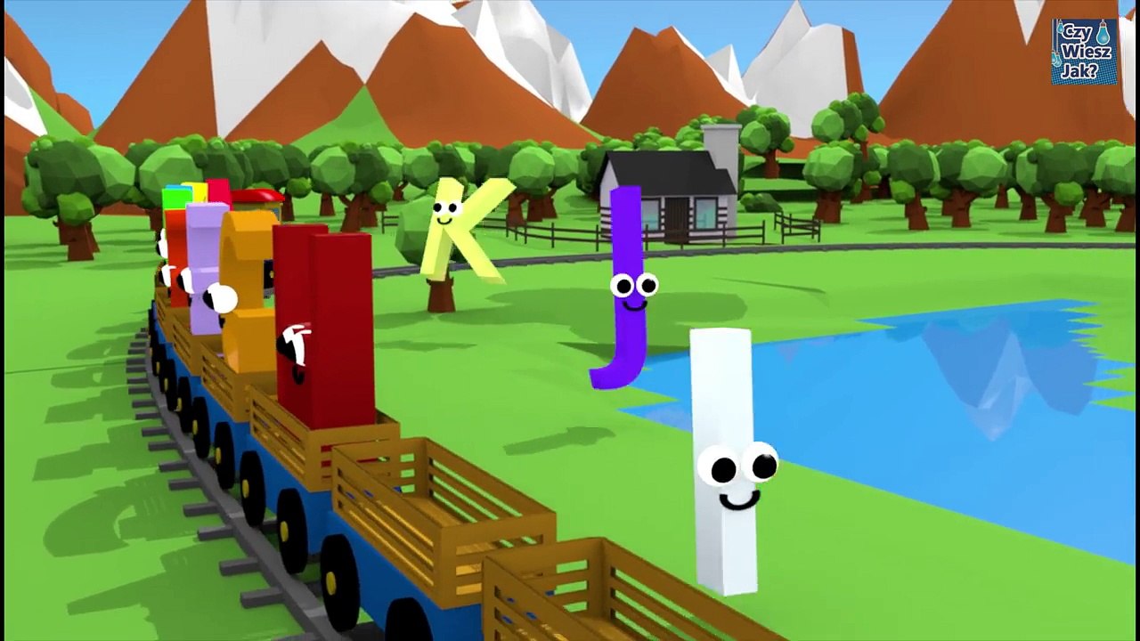 Alphabet Train A,B,C - 3D for Kids - video Dailymotion