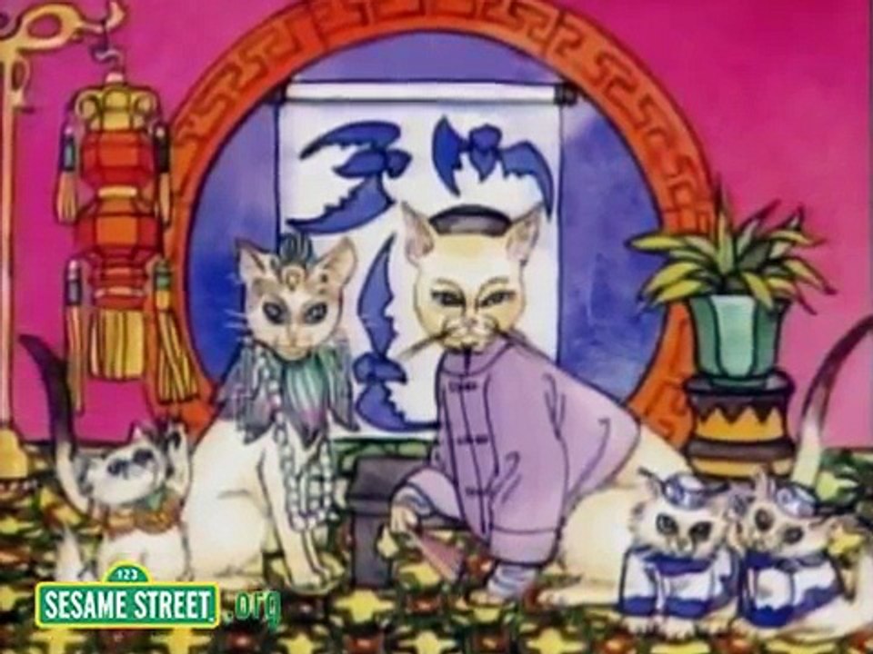 Sesame Street: Amy Tan Reads Sagwa, The Chinese Siamese Cat─影片 Dailymotion