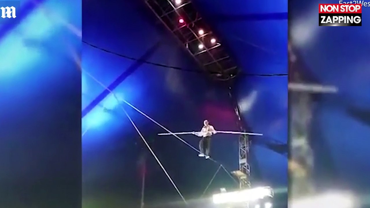 Russie : Un funambule chute en plein spectacle de cirque (vidéo ...