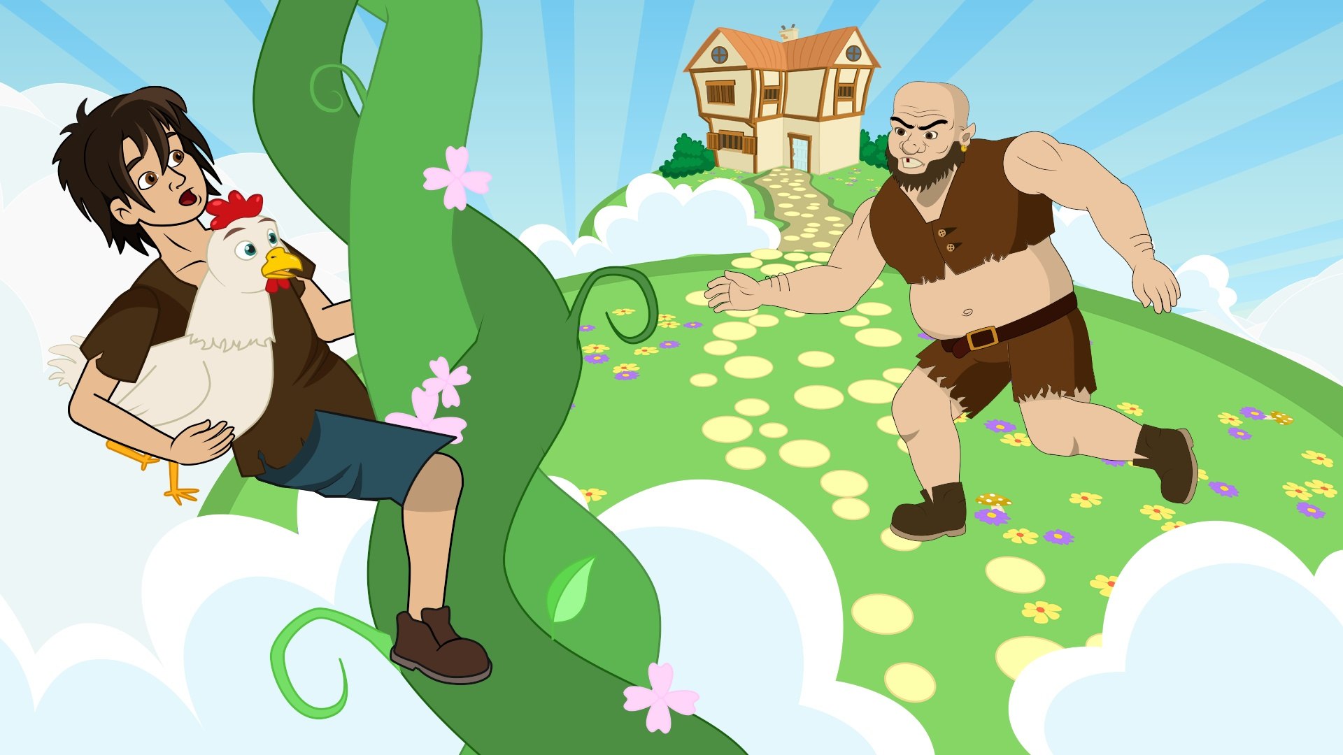 Jack And The Beanstalk Giant Cartoon