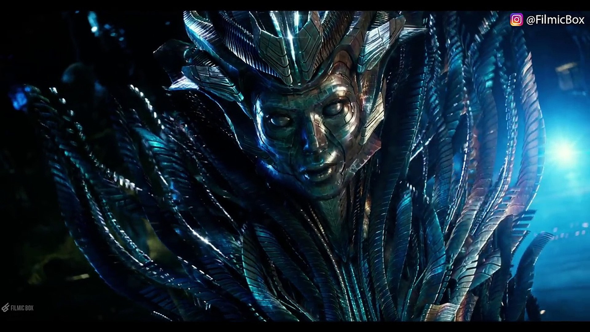Optimus Prime Meets Quintessa Transformers The Last Knight 2017 Movie Clip