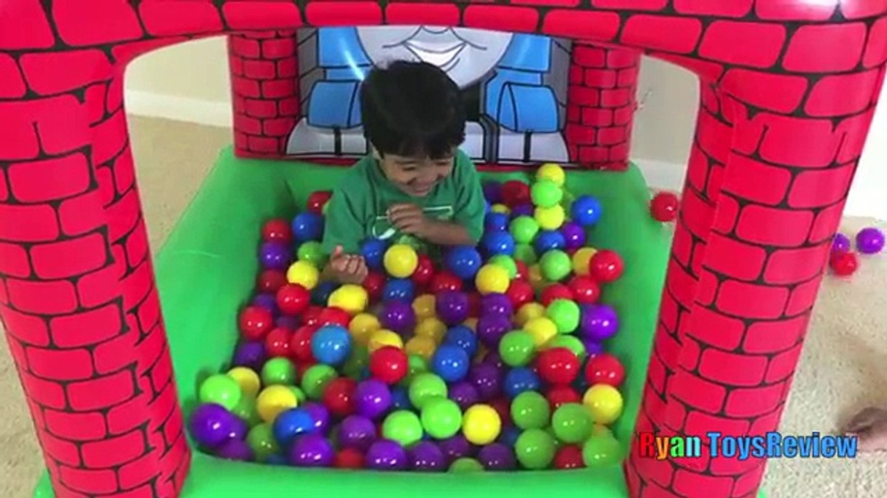 Thomas and Friends GIANT BALL PITS with Egg Surprise Toys - Dailymotion ...
