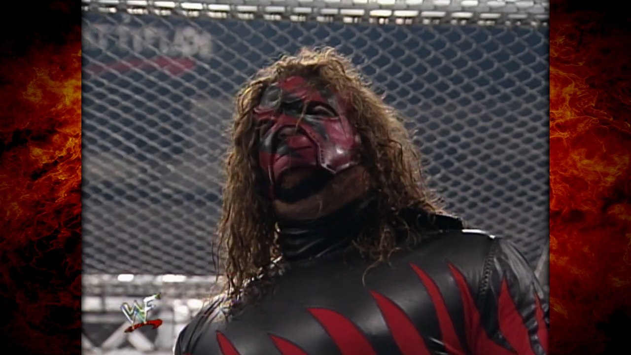 Kane w/ The Undertaker vs Mankind Hell in a Cell Match 8/24/98 (2/2 ...