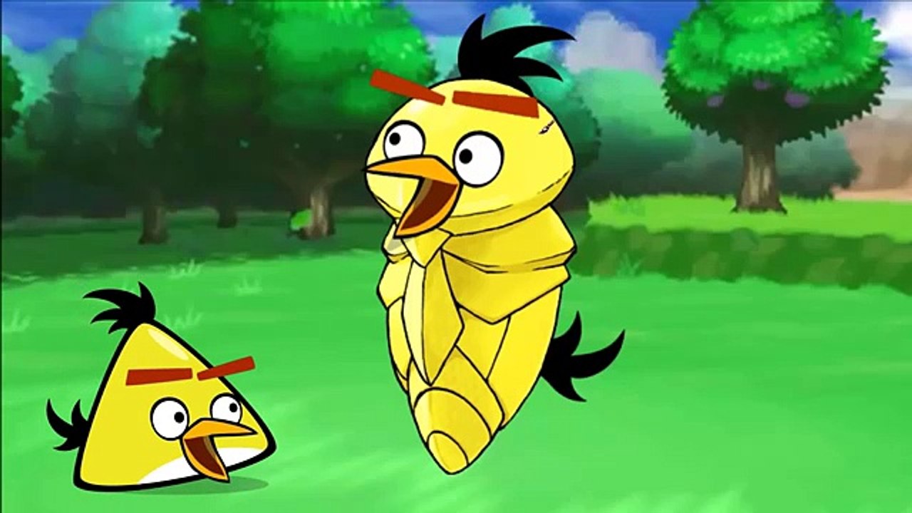 Pokemon Transform to Angry Birds For Learning Colors - video Dailymotion