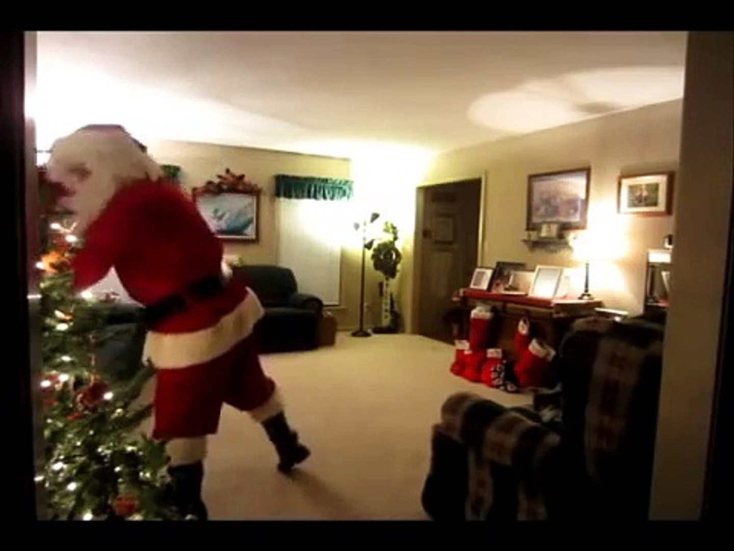 The Real Santa Claus Caught On Tape Flying