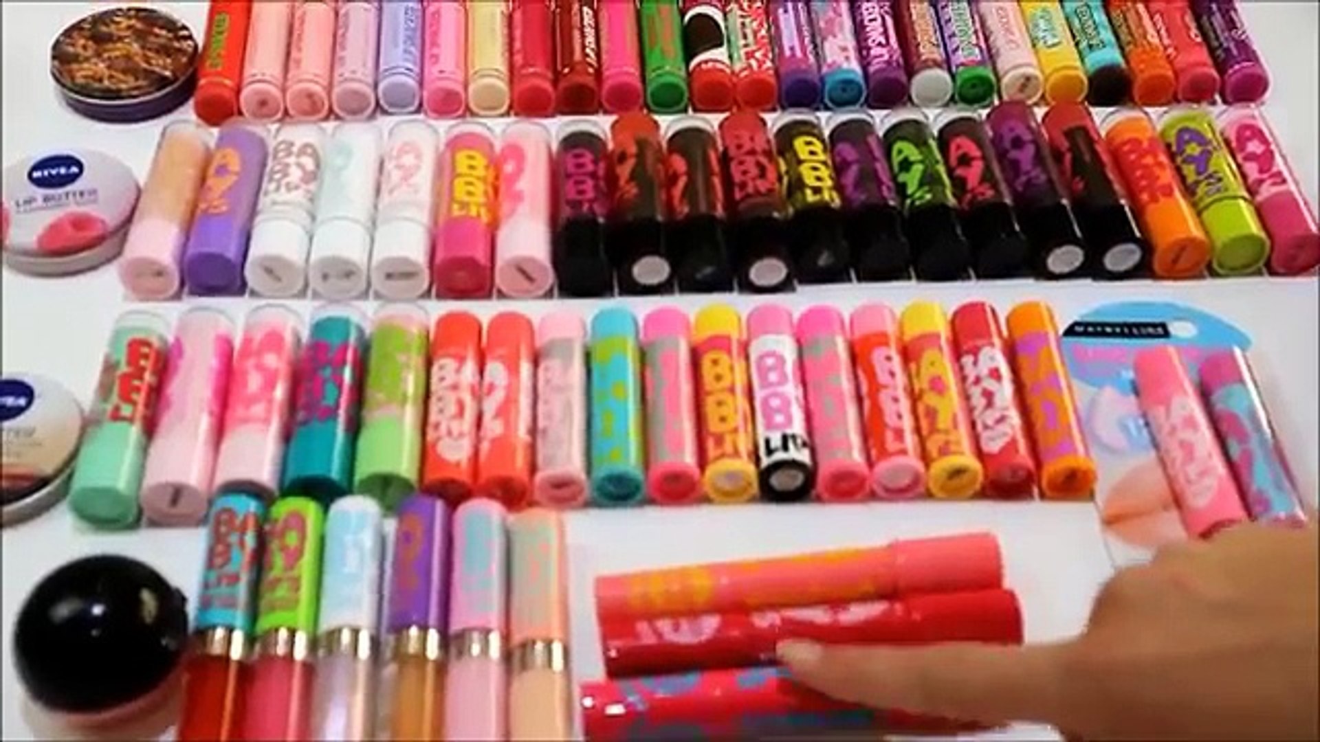 Updated Organized Lip Balm Collection 2 Youtube