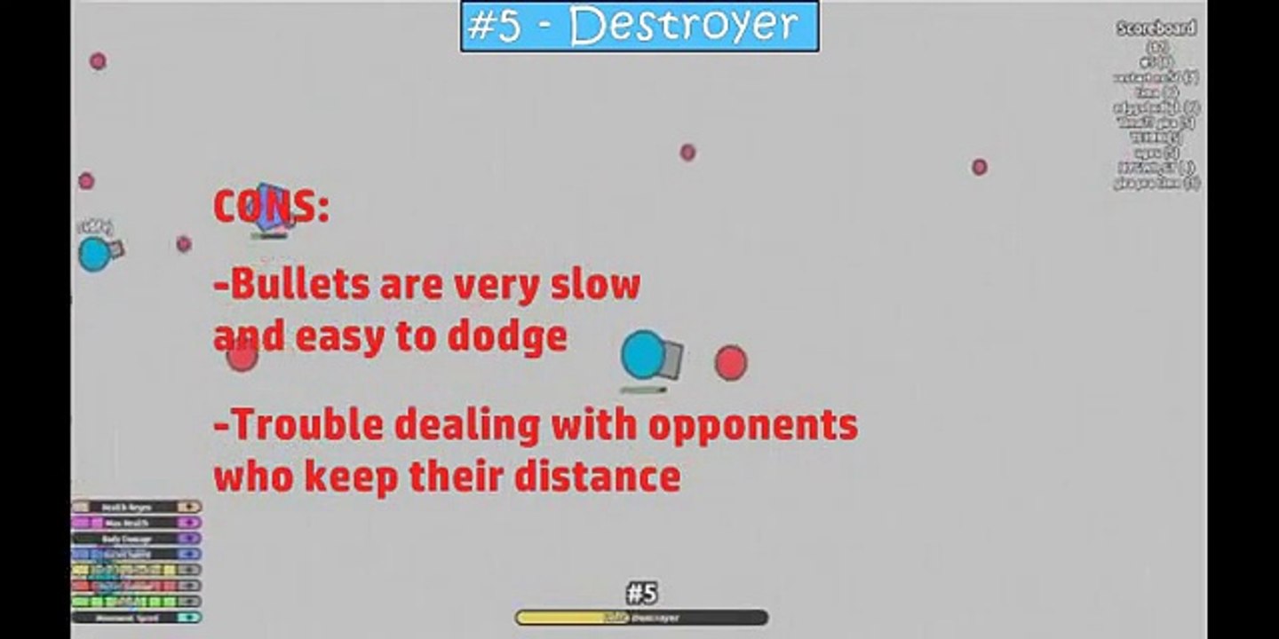 Diep.io - Ranking the classes/upgrades from Worst to Best [OUTDATED ...