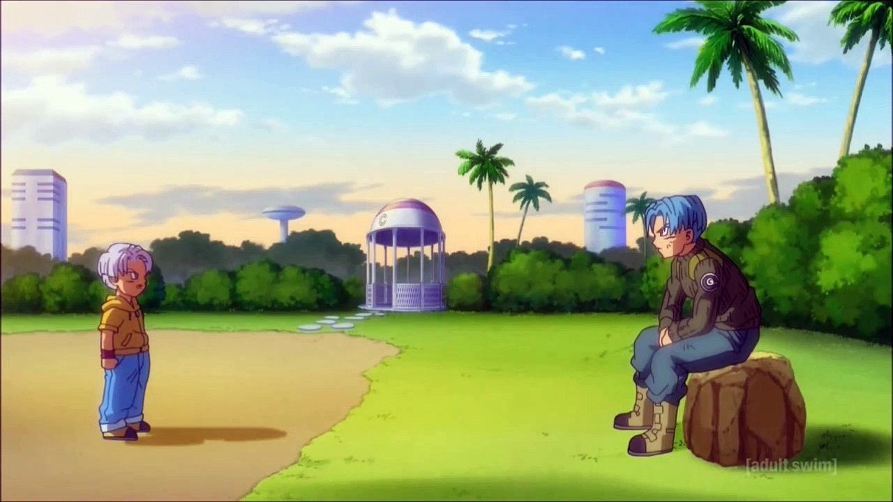 Kid Trunks Beats Future Trunks DBS English Dub - video Dailymotion