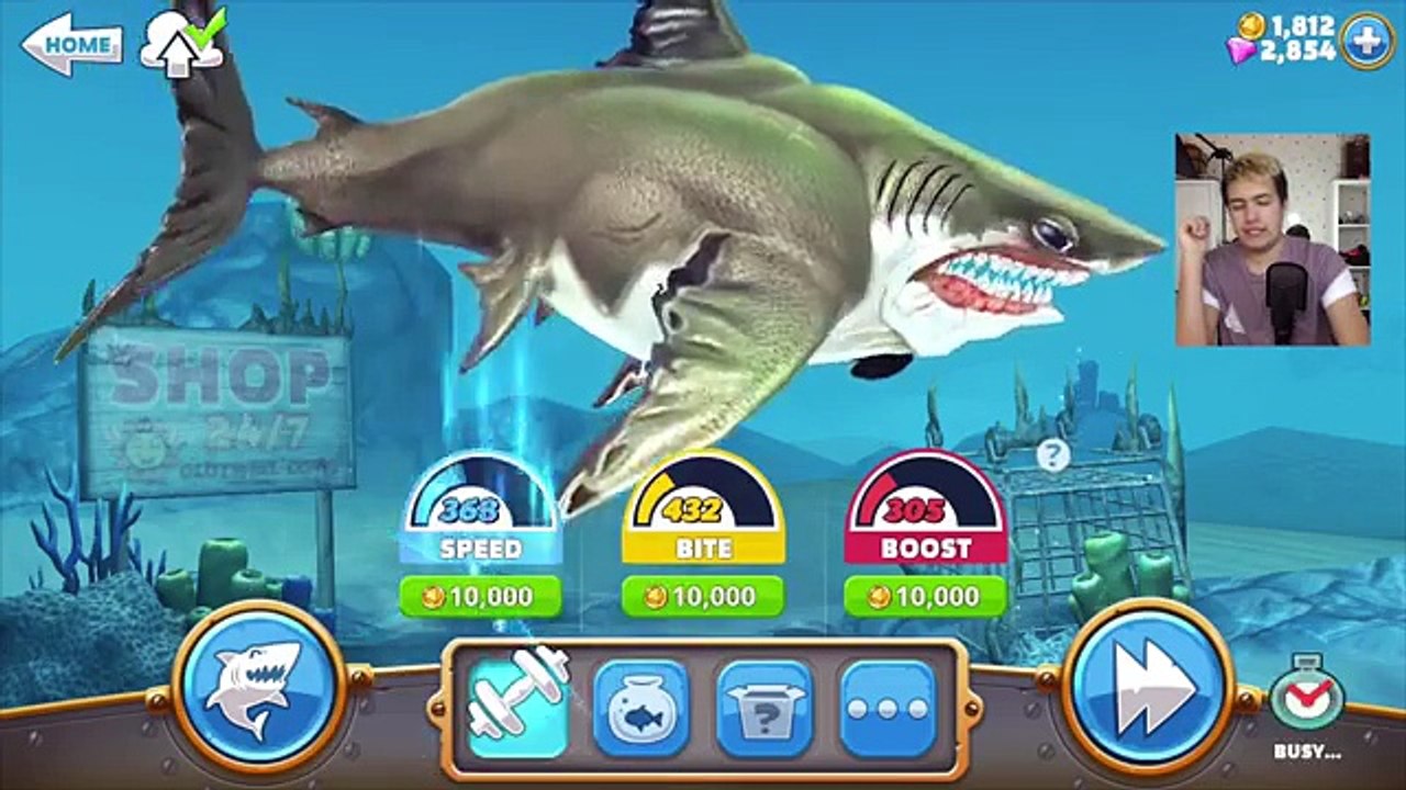 MEGALODON MEGALODON MEGALODON MEGALODON! | Hungry Shark World Part 8 ...