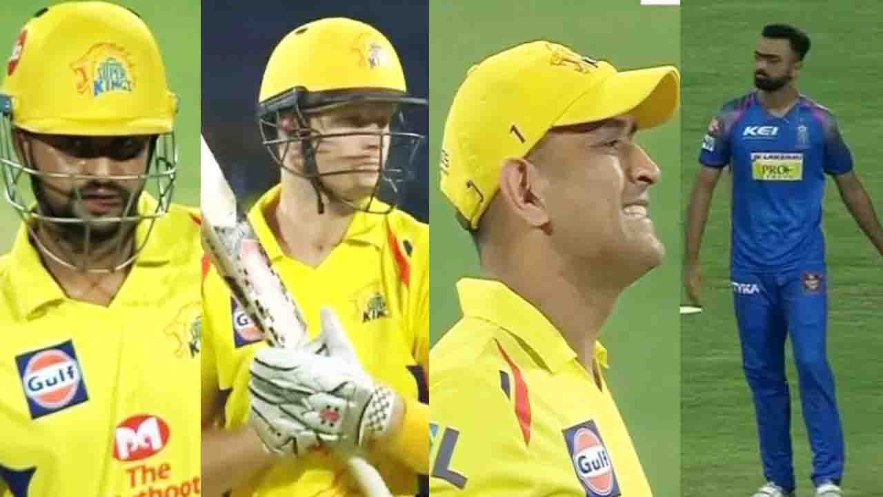 IPL 2018,CSK vs RR :Shreyas Gopal became villain After taking Dhoni and ...