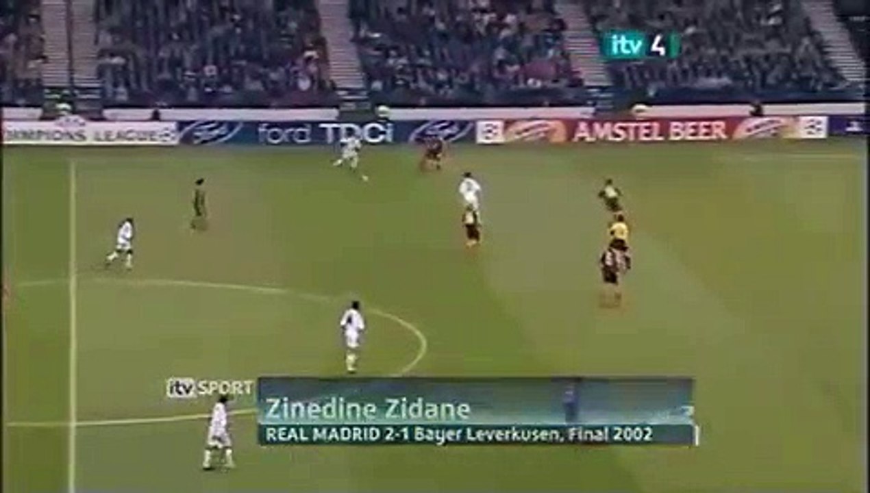 Zidane - goal Champions League, Final 2002 - video Dailymotion