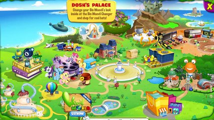 Bin Weevils Racing Game - yellowish