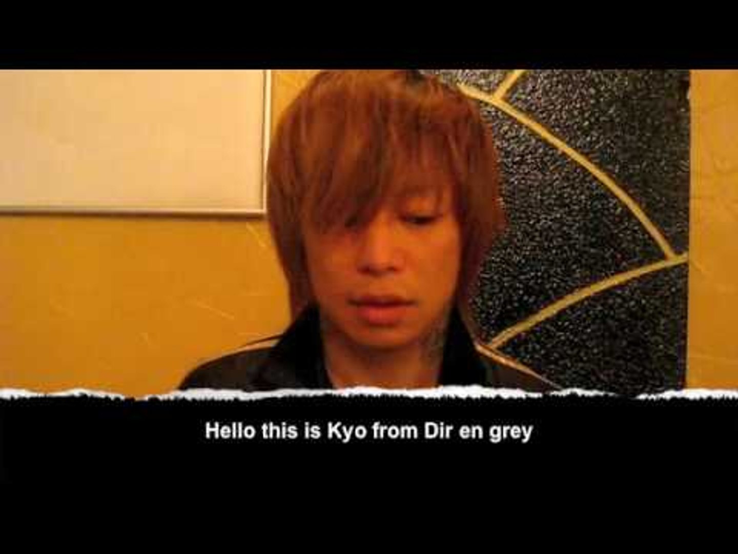 Dir En Grey Shinya Interview
