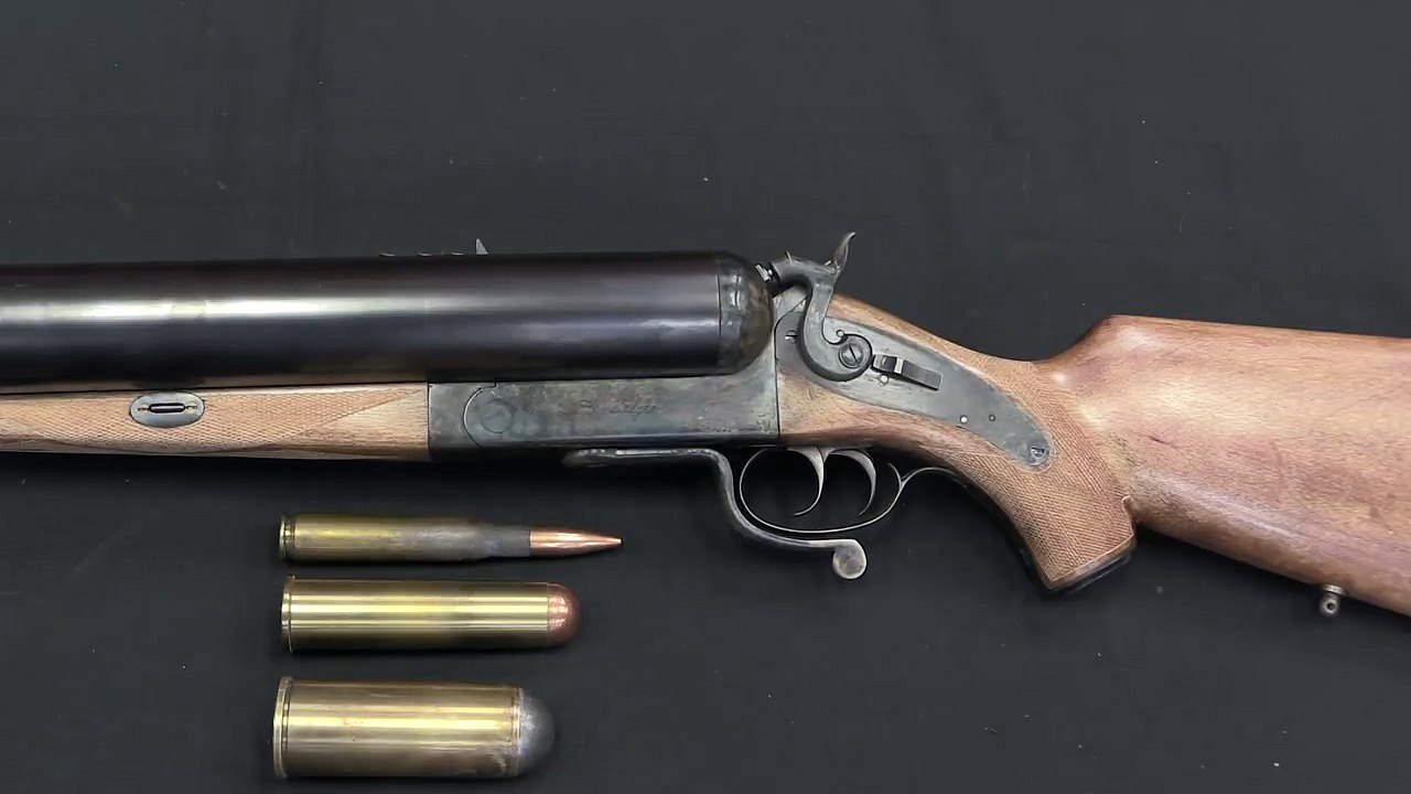 Forgotten Weapons - 'Double Deuce' 2-Bore Rifle - A Gunsmithing ...