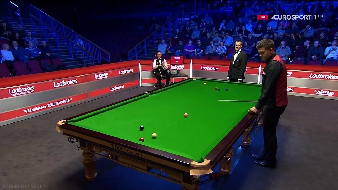 4 SNOOKERS-! OK, NO PROBLEM! Incredible Steal of Snooker Frame ...