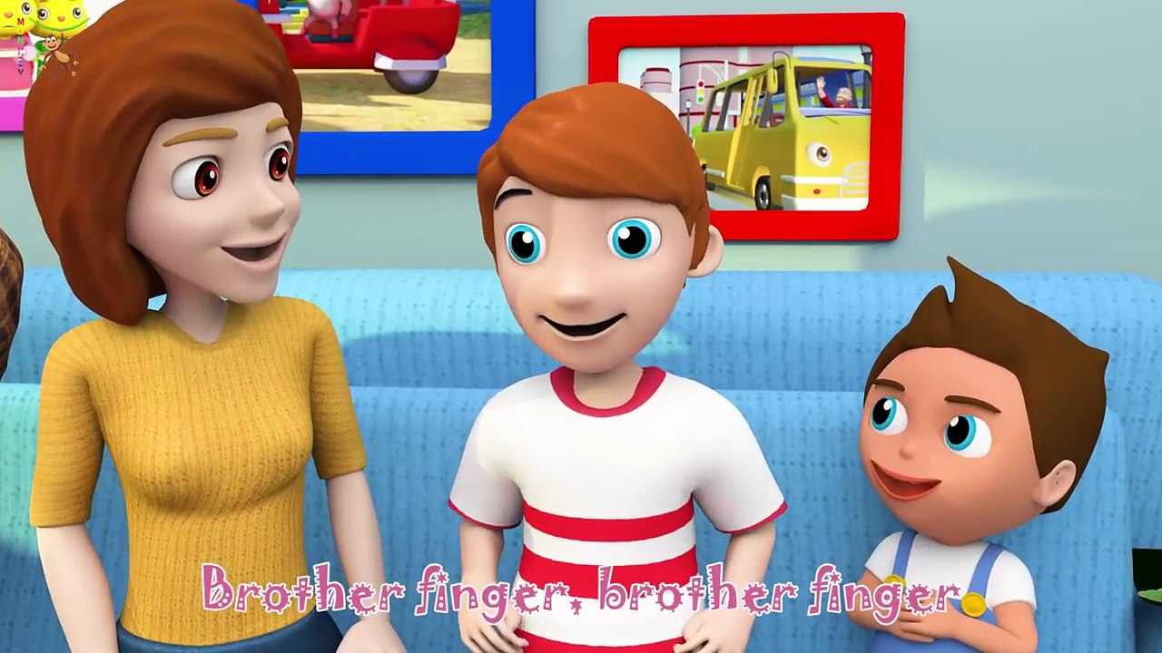 baby finger || The Finger Family Song Sing and Dance Cartoon Nursery ...