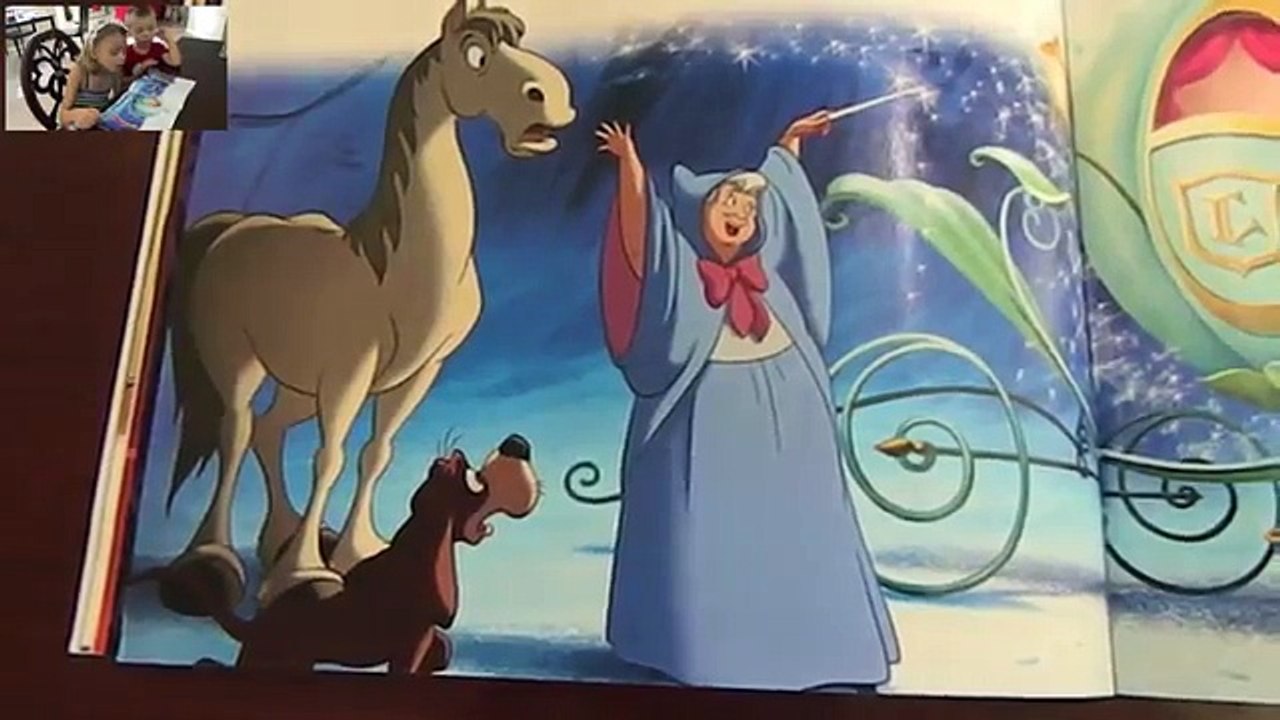 Disney Cinderella Read Along Storybook and CD Storytime Review - video ...