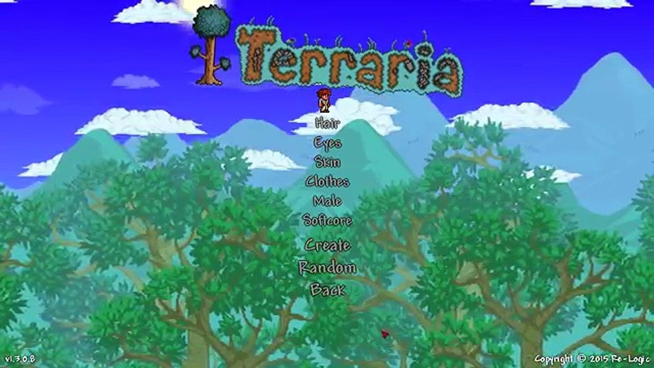 Terraria tutorial for beginners - part 1 - Getting Started. Terraria 1. ...