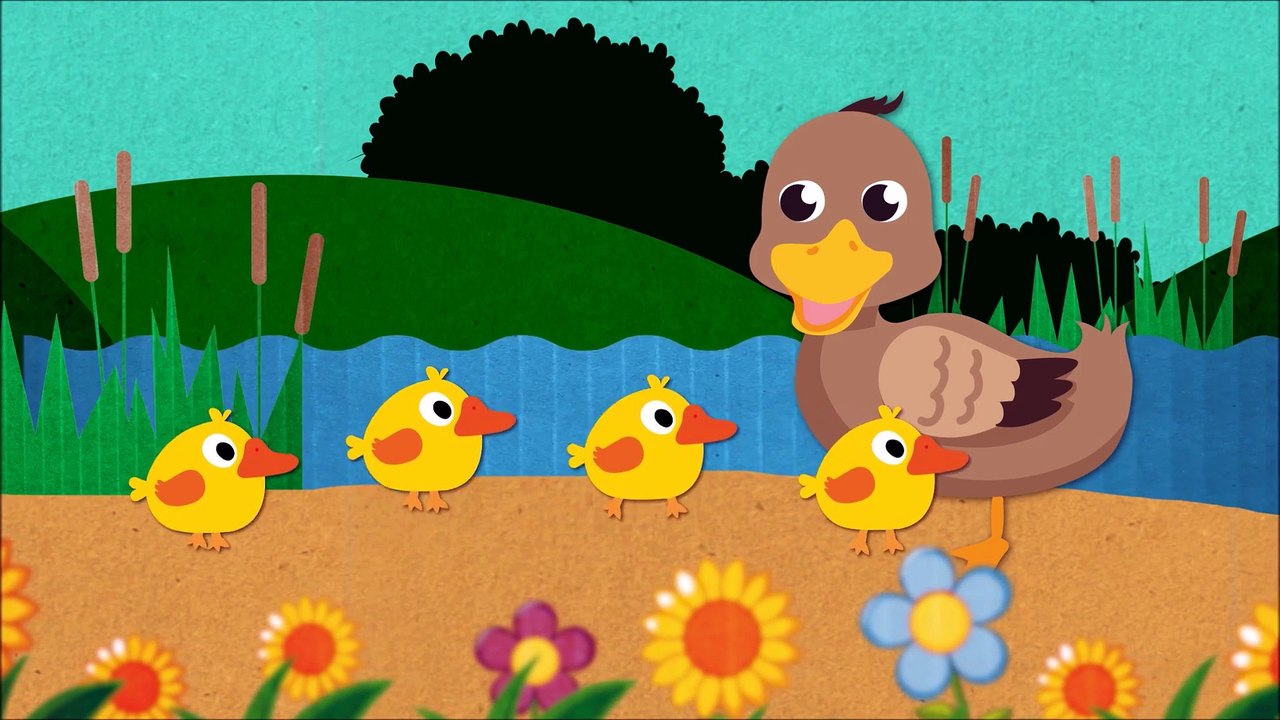Five Little Ducks Went Out One Day - Nursery Rhymes by Doo Doo Kids ...