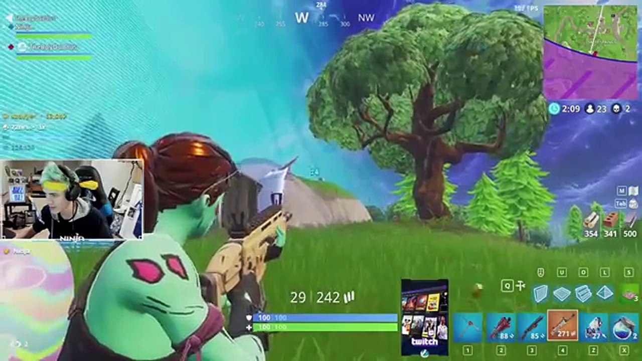 Ninja and Drake Play Duos! Match 1 - Fortnite Battle Royale Gameplay ...