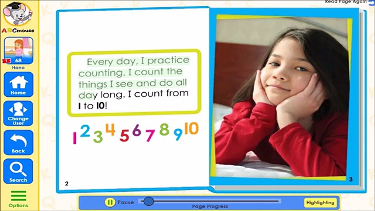 ABCmouse Game = Math I Count 1 To 10 - video Dailymotion