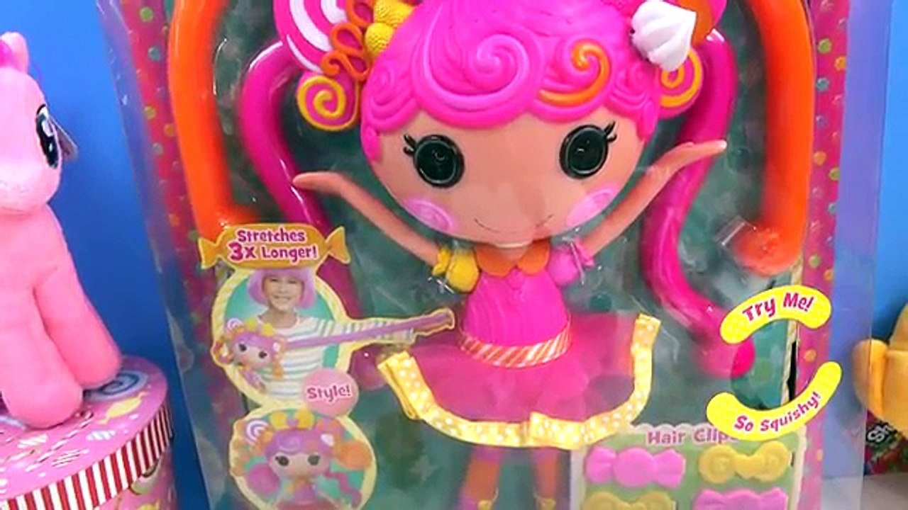 Lalaloopsy Stretch Candy Gummy Like Hair Doll Whirly Stretchy Locks Toy ...