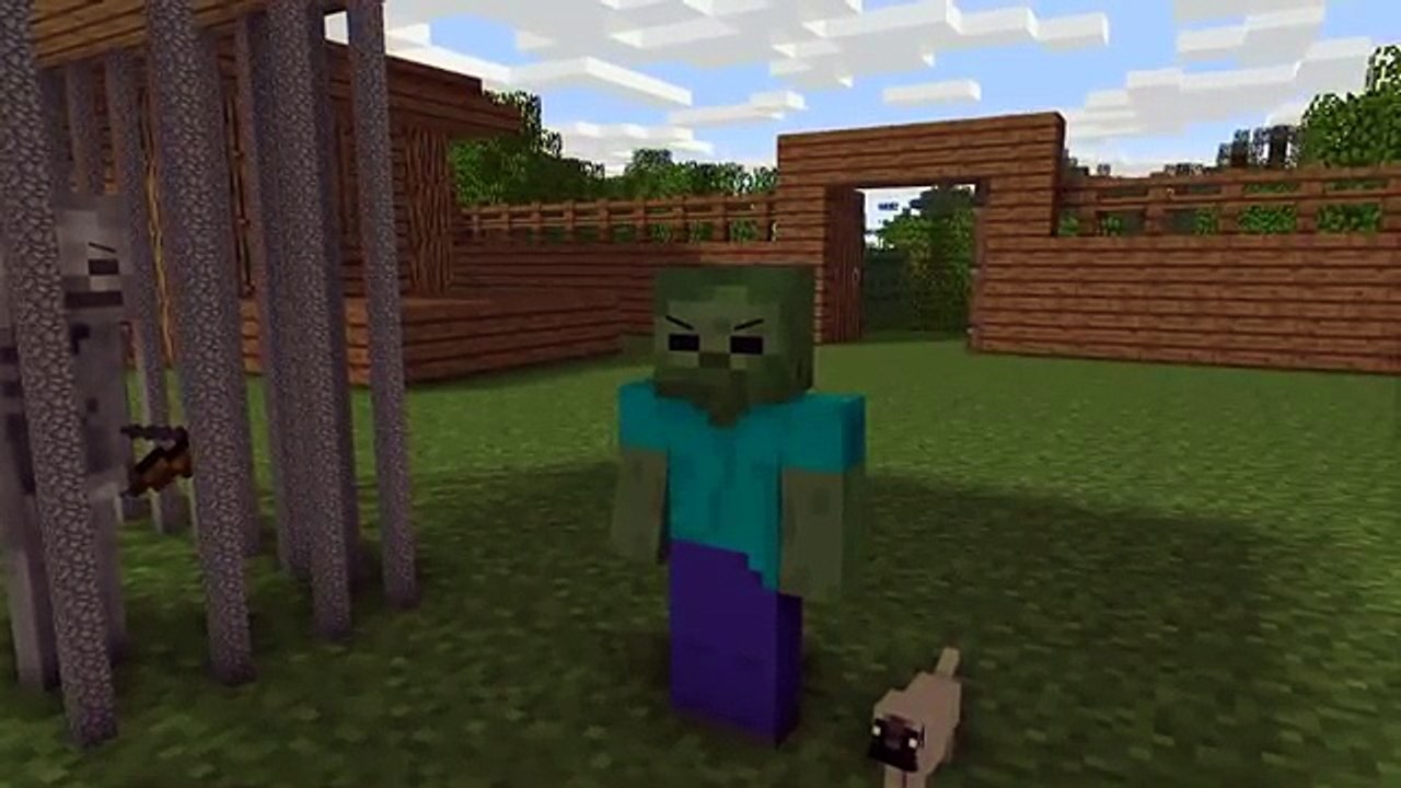 Skeleton Life - Minecraft Animation - Dailymotion Video