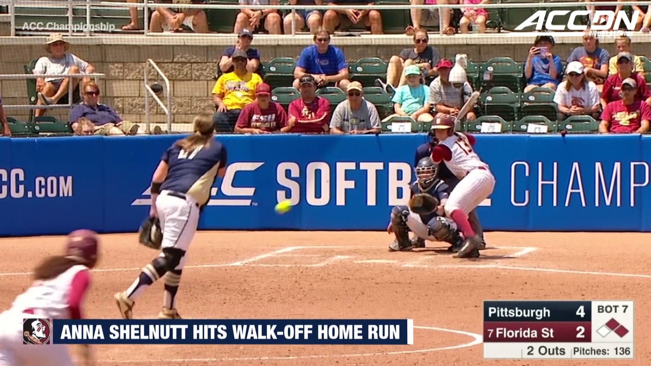 FSU Wins ACC Softball Championship on Anna Shelnutt's Walk-Off HR ...