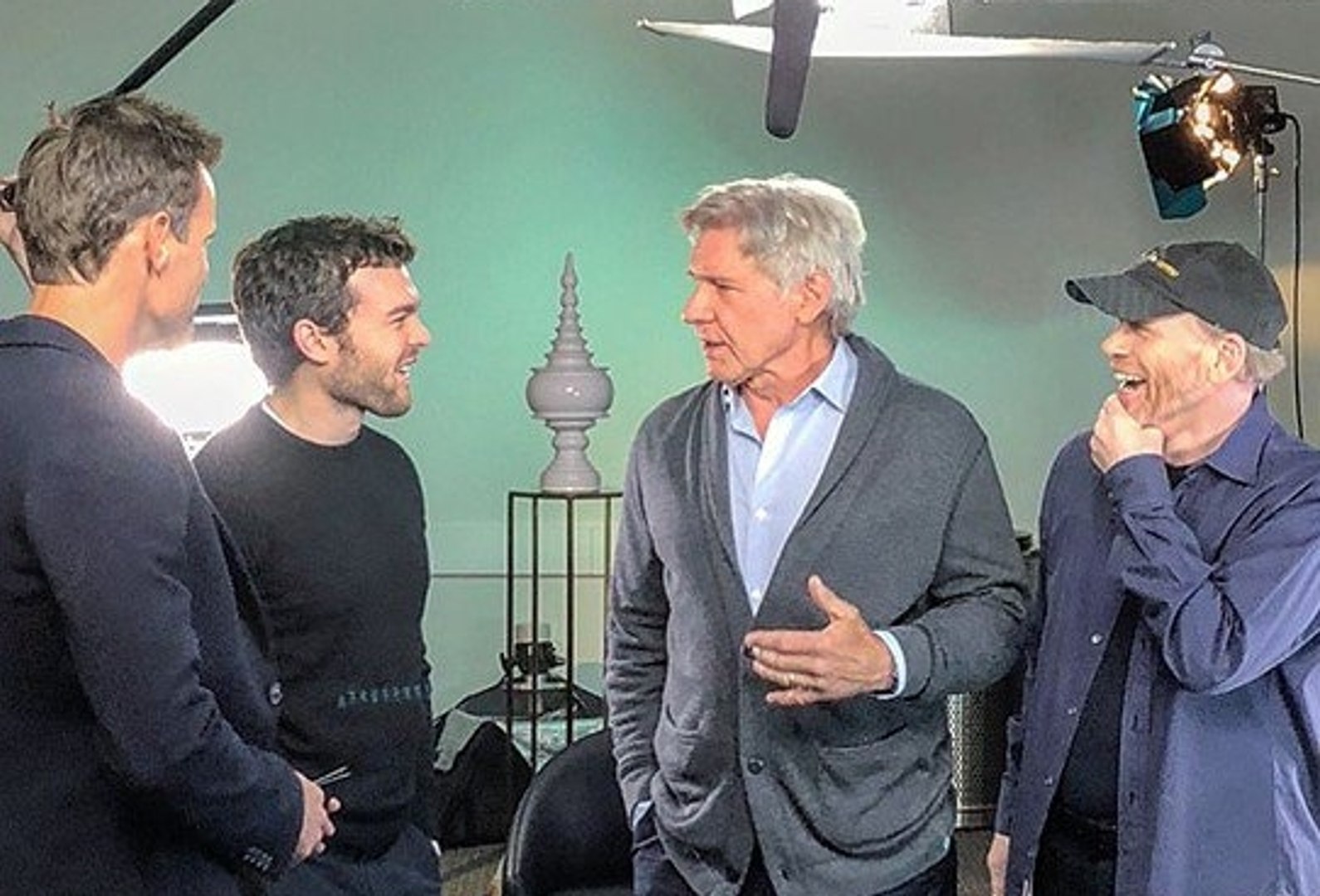 Alden Ehrenreich Harrison Ford