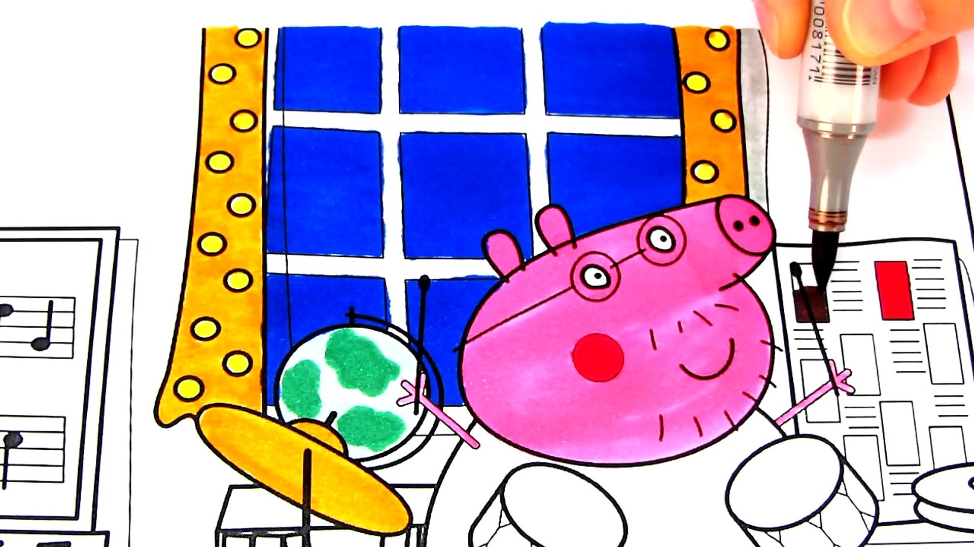 Peppa Pig Daddy Pig Coloring Pages Peppa Pig Coloring Pages (Free PDF