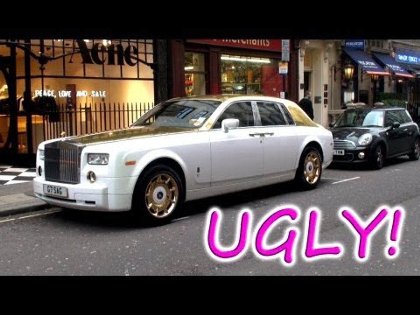 Rolls Royce Phantom Solid Gold