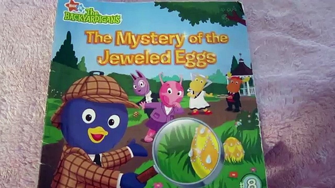 The Backyardigans Mystery of the Jeweled Eggs Easter hunt read aloud ...