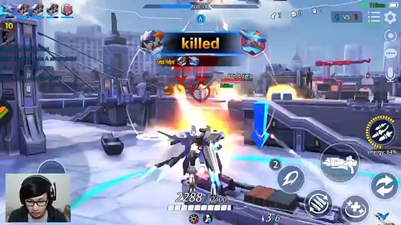 MOBA dan ROBOT? | League of Mecha [EN] Android MOBA TPS (Indonesia ...