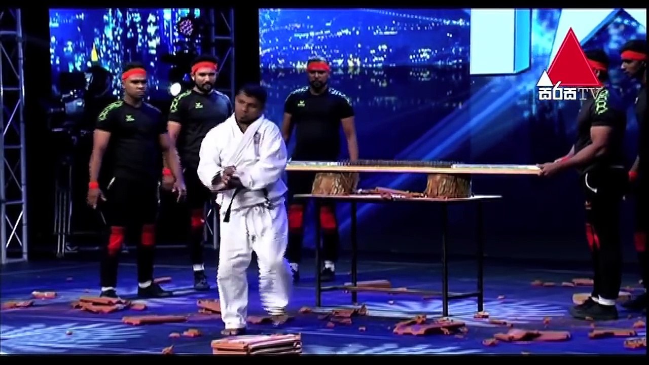 EPIC KARATE FAIL! Karate Audition Goes Wrong on Sri Lanka's Got Talent ...