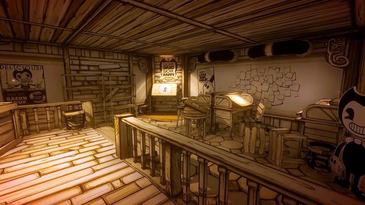 Every NEW SECRET in Bendy Chapter 1-3 Remastered! (BATIM 2018 Updates ...