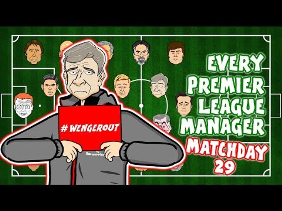 ARSENE WENGER RANTS ABOUT ARSENAL PLAYERS!! | EVERY PREMIER LEAGUE ...