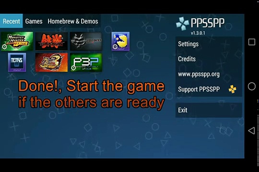 PPSSPP Local Multiplayer using Wireless Router - Android as Host ...