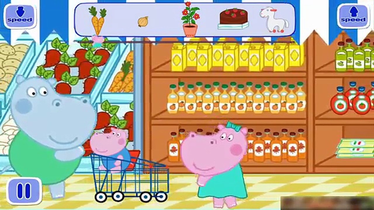 Hippo Pepa en francais - Le supermarche - video Dailymotion