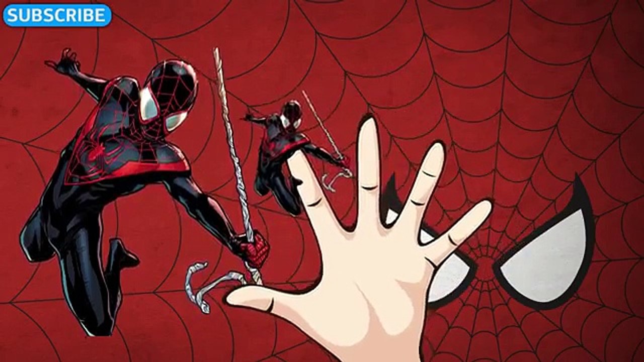 Finger Family SPIDERMAN Finger Family NURSURY RHYMES song - video ...