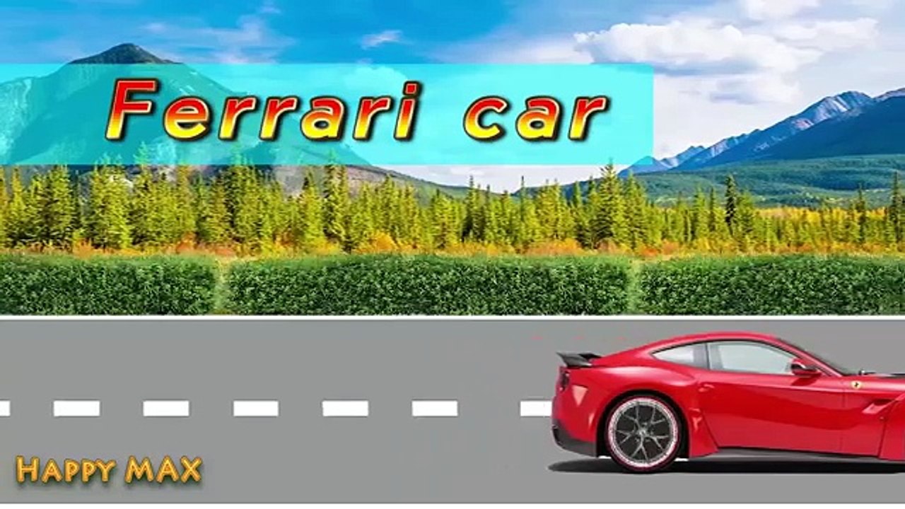 Learning Videos Cars for Kids Transportation sounds Names and Sounds of ...