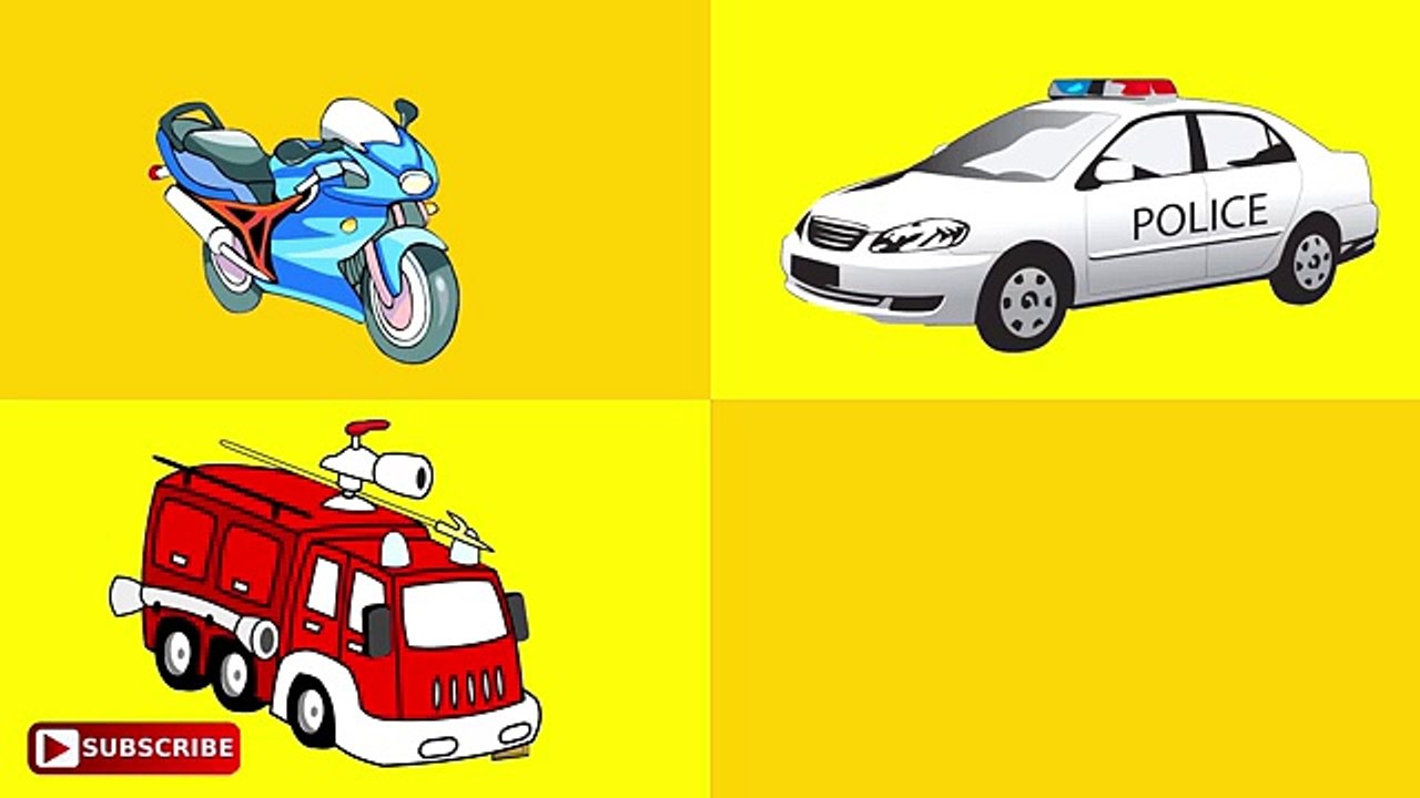 Learning Street Vehicles for Kids | Cars and Trucks | Animated Surprise ...