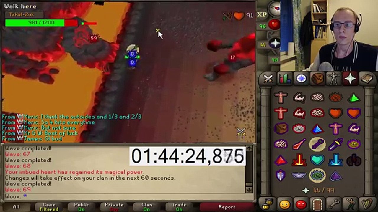 WOOX INFERNO ATTEMPT RECORD! | RUNESCAPE TWITCH - video Dailymotion