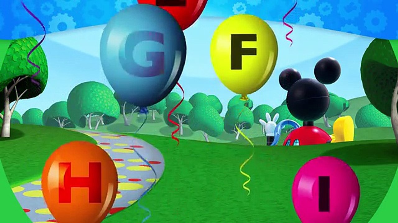 MICKEY MOUSE MINNIE MOUSE DONALD ABC Song Alphabet Song ABC Nursery ...