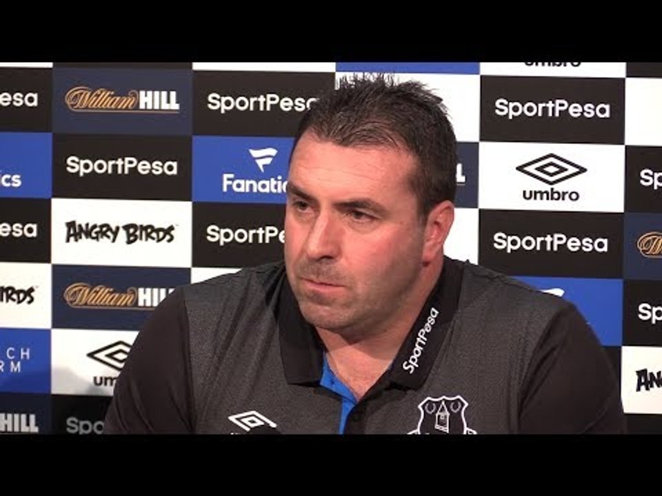 Interim Manager David Unsworth - Full Pre-Match Press Conference ...